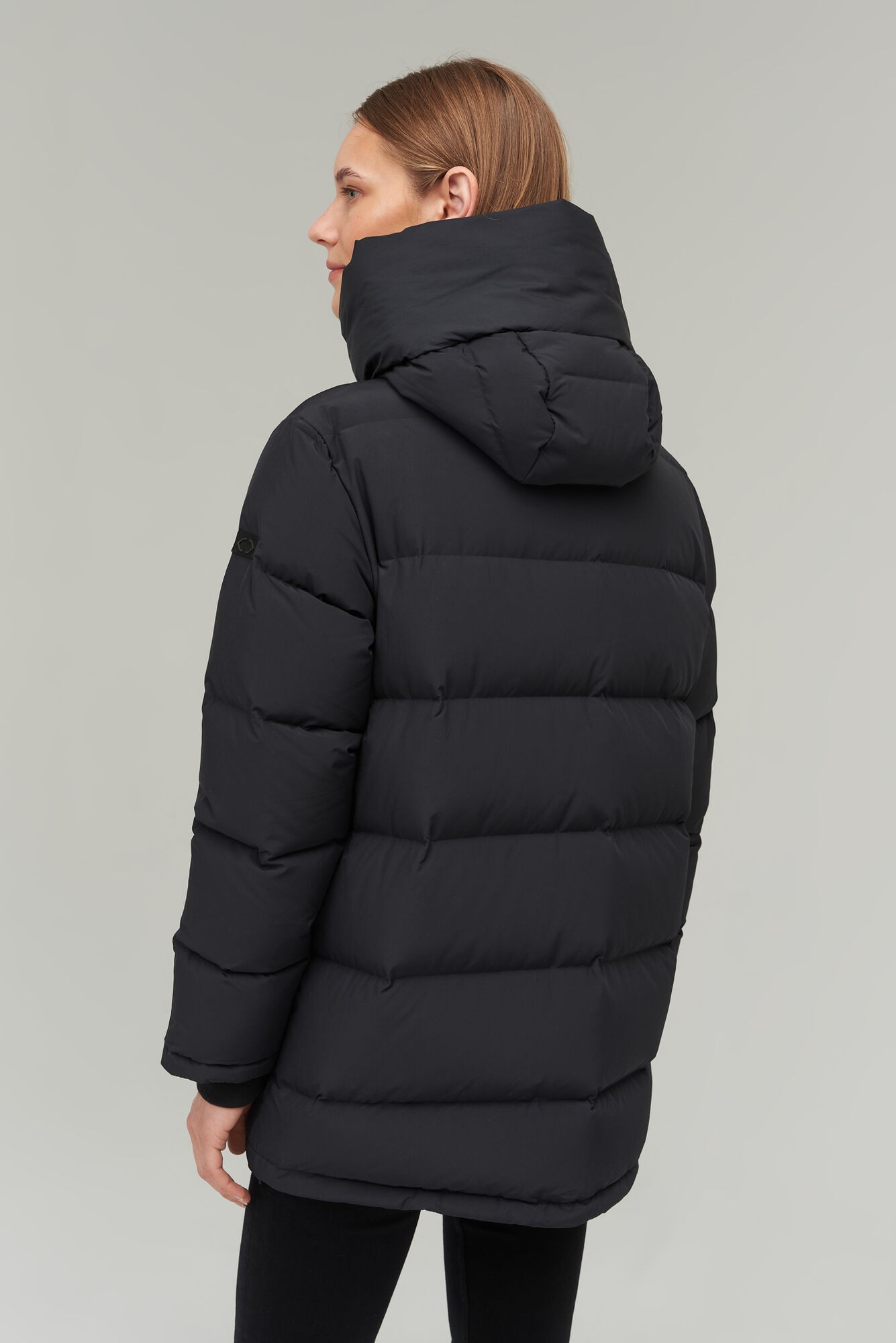 AUDIMAS Pūkinė striukė 2021-007 Black - GLAMI.lt