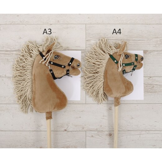 SUPER HOBBY HORSE Hobby Horse Didelis Premium klasės žirgas su lazdomis ...