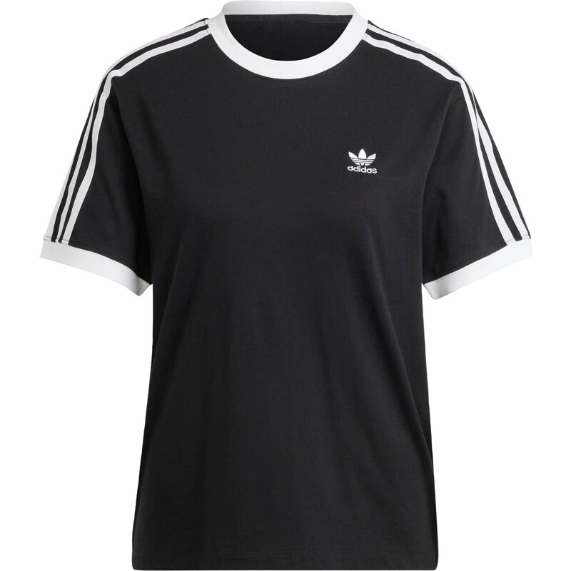 Adidas Originals Marškinėliai Adicolor Classics 3 Stripes Juoda