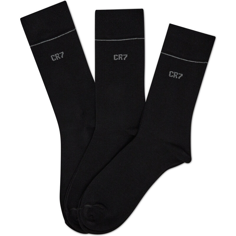 Rinkinys: 10 porų aukštų vyriškų kojinių Cristiano Ronaldo CR7 - GLAMI.lt